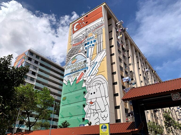 Where to find the huge Hougang HDB murals - The Occasional Traveller