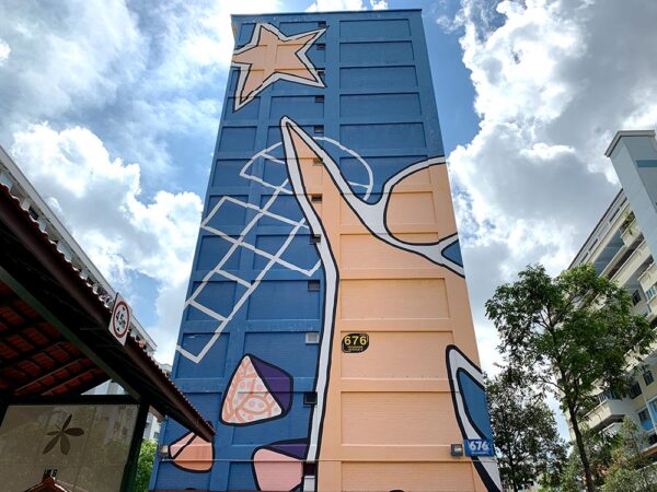 Where to find the huge Hougang HDB murals - The Occasional Traveller
