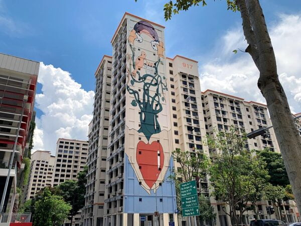 Where to find the huge Hougang HDB murals - The Occasional Traveller