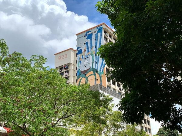 Where to find the huge Hougang HDB murals - The Occasional Traveller