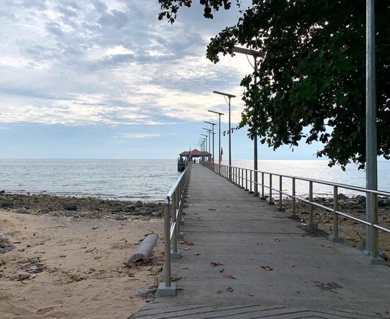 Cycling in Tioman from Tekek to Air Batang - The Occasional Traveller