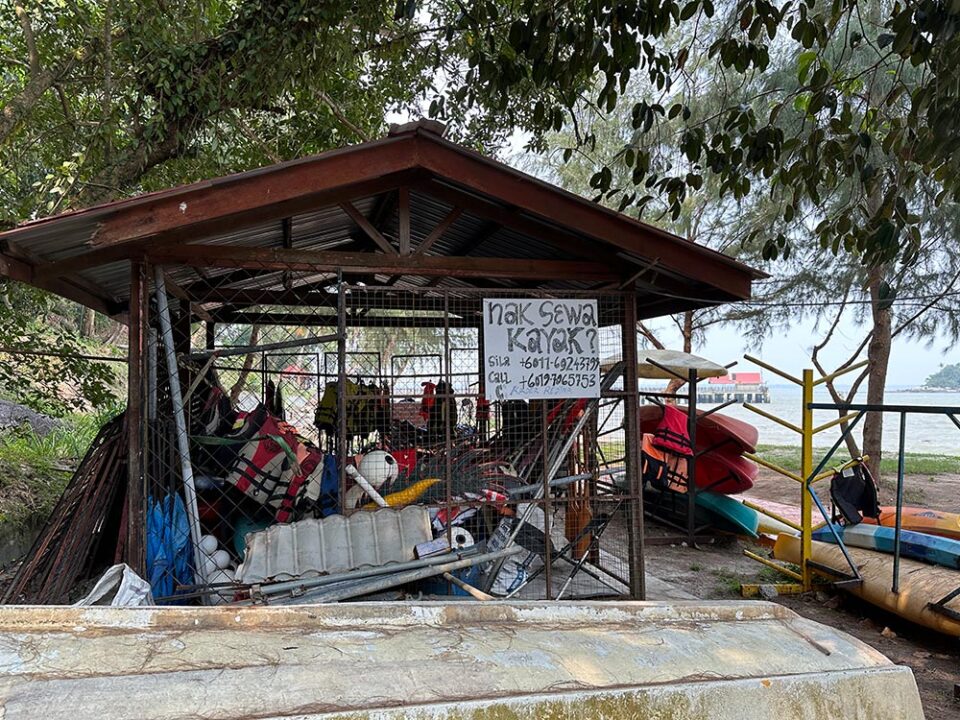 Melaka day trip to the weird tiny island Pulau Besar - The Occasional ...